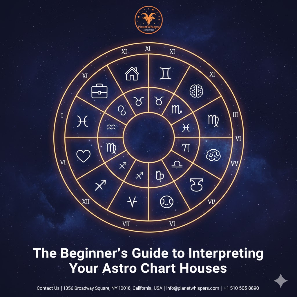 Astro Chart Houses: Beginner's Guide to the 12 Houses