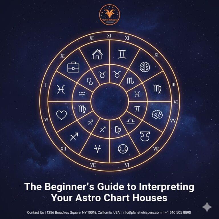Astro Chart Houses: Beginner's Guide to the 12 Houses
